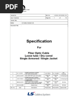 Indoor Riser (Mid-Span) Cable: Specifications | PDF | Green | Blue