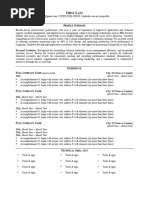 Kelley Resume Template | PDF | Educational Stages | Indiana