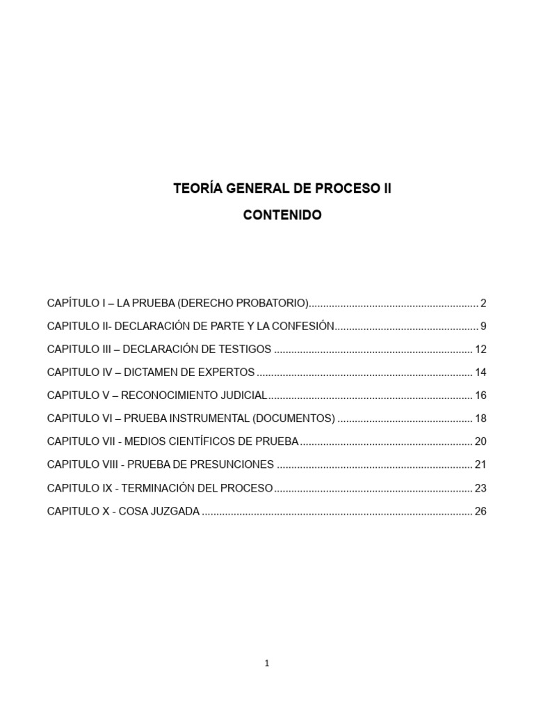 TGP Ii - Contenido | PDF
