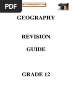 Grade 12 Geography Mapwork Learner Book | PDF | Geographic Information ...