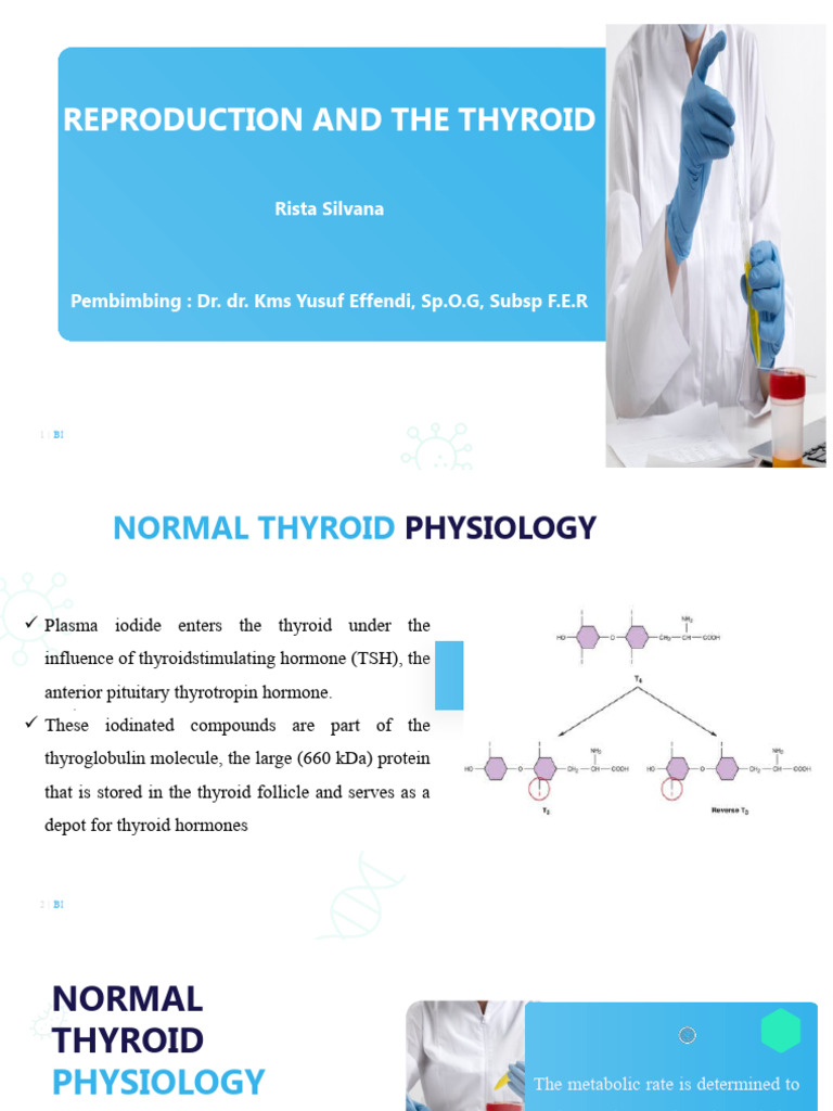 Ok Bab 20 Reproduction and Thyroid (Ky) | PDF | Thyroid Stimulating Hormone | Hypothyroidism