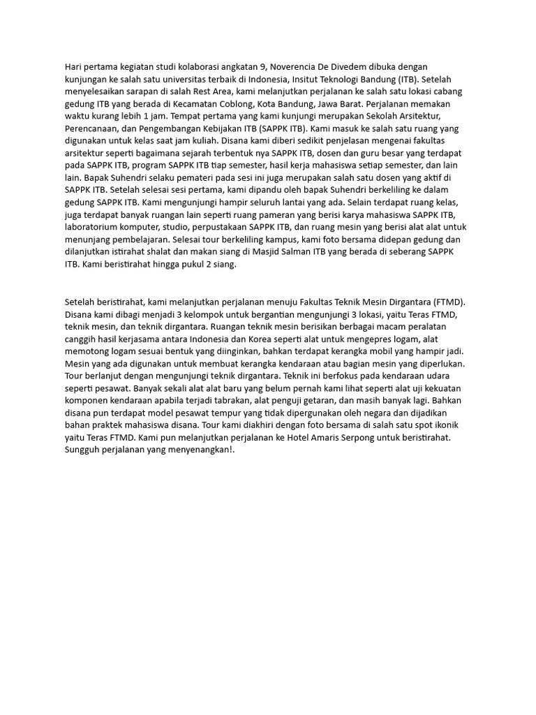 English Report | PDF