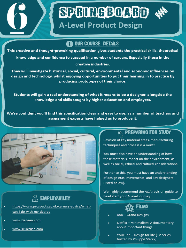 A-Level Product Design Overview | PDF