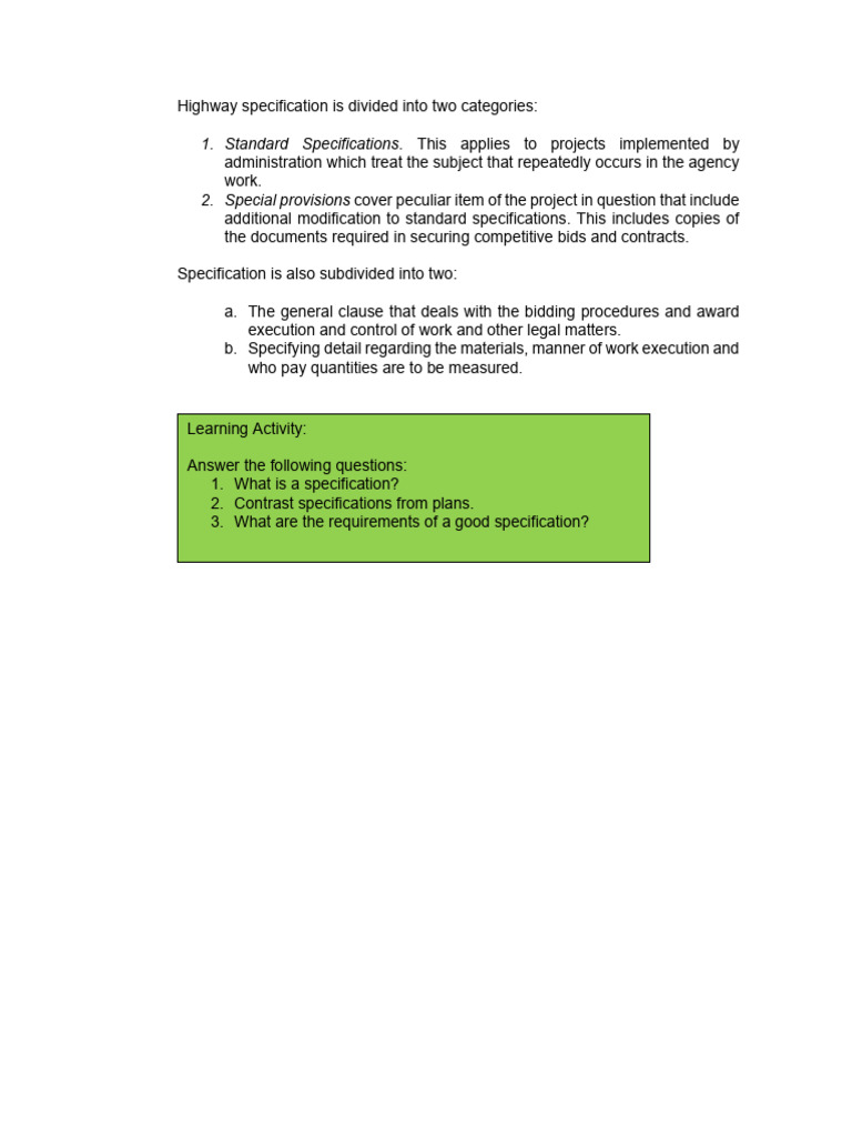 Ce 412 Unit 4 Classification of Roads | PDF | Controlled Access Highway | Road