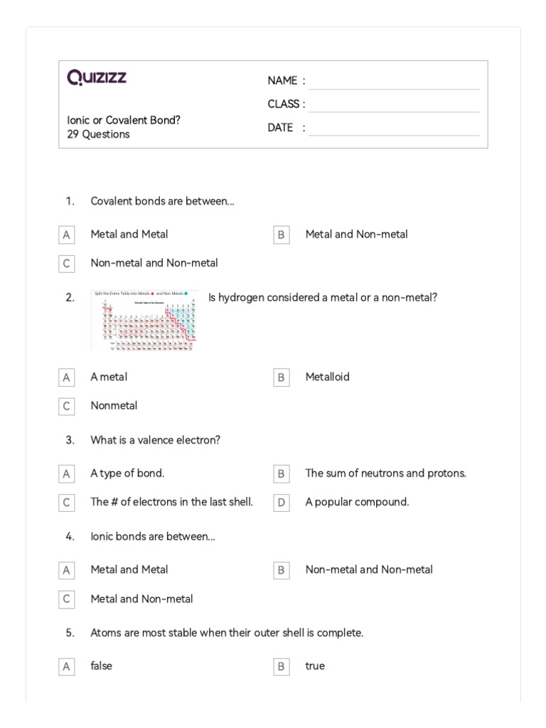 29 Questions: Name: Class: Date | PDF