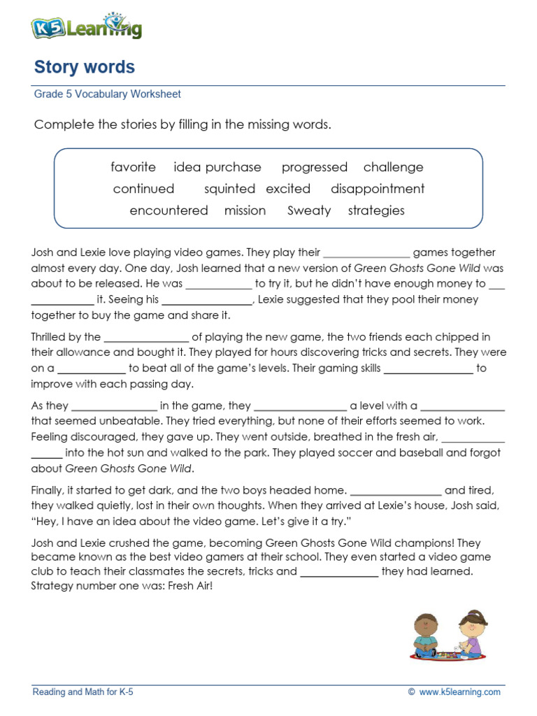 Grade 5 Paragraph 1 | PDF