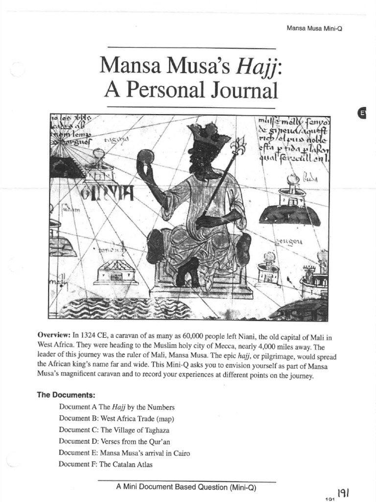Mansa Musa | PDF