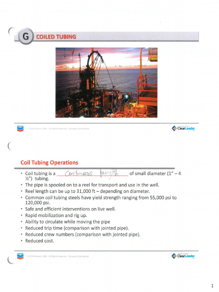 CVX Coil Tubing | PDF