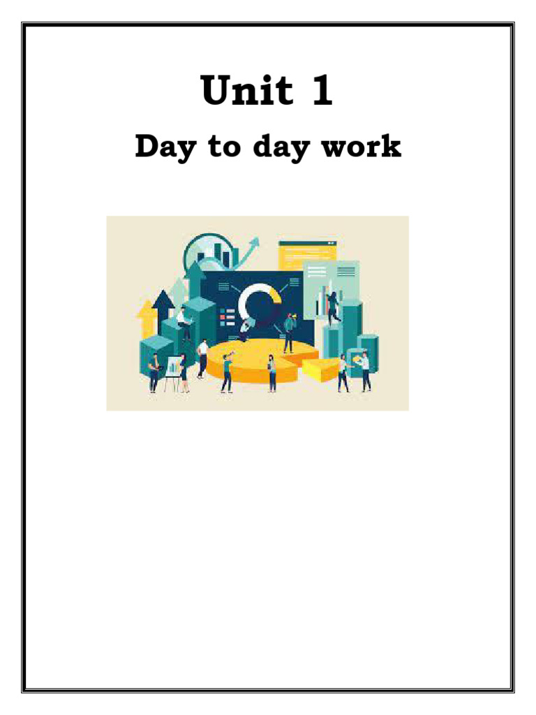 Unit 1 Day To Day Work-1 | PDF