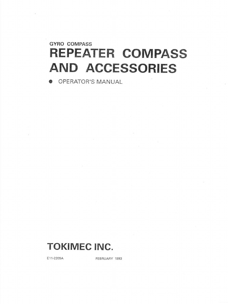 Tokyo Keiki Repeater Manual | PDF