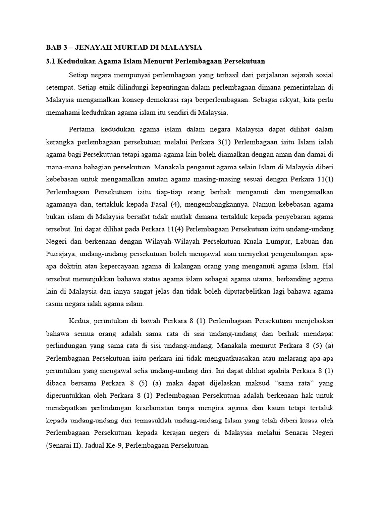 FIQH JINAYAT PAPERWORK | PDF