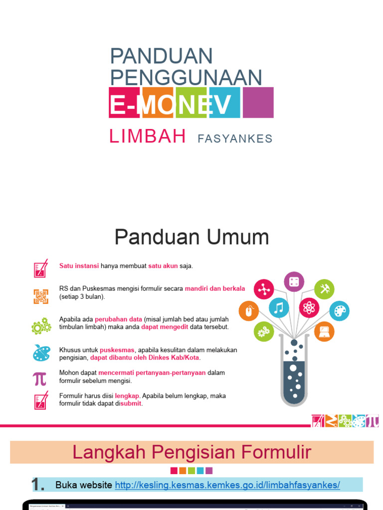 Materi Panduan Emonev Limbah | PDF