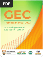 Grade 9 GEC Int Proj 2024 - Teacher's Book | PDF | Learning | Project Based Learning