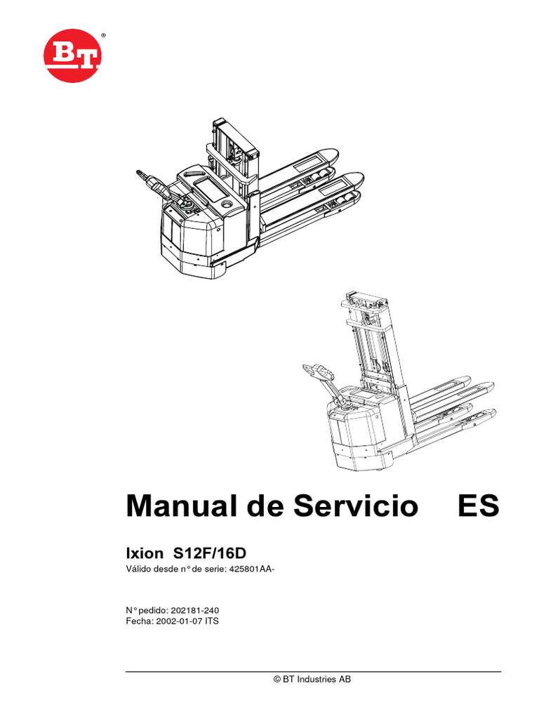 SWE120 S12 S16 Manual de Servicio | PDF