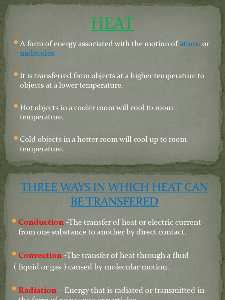 Heat Transfer Methods Explained | PDF | Science & Mathematics