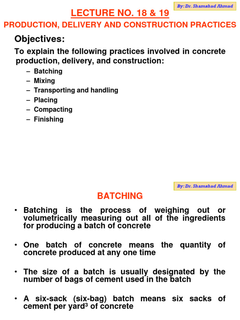 Lecture 18 & 19 | PDF