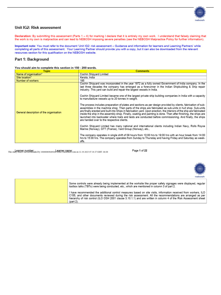 IG2 OCT Completion Extract PDF | PDF | Electrical Connector | Safety