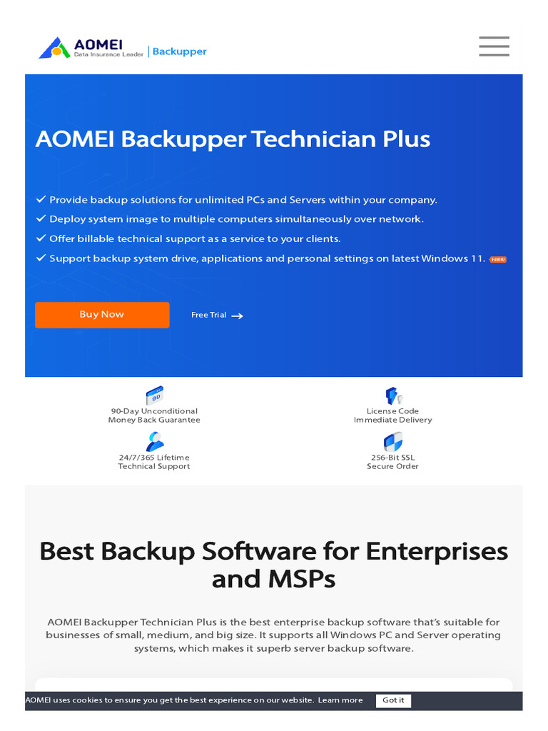 Best Enterprise Backup Software For Windows PCs and Servers | Download ...
