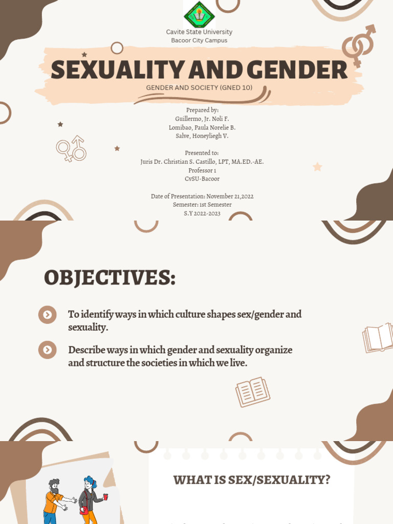 Sexuality Gender | PDF | Gender | Gender Studies