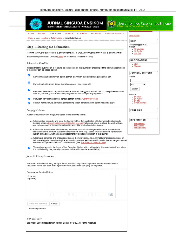 Step 1. Starting The Submission | PDF | Computing | Intellectual Works