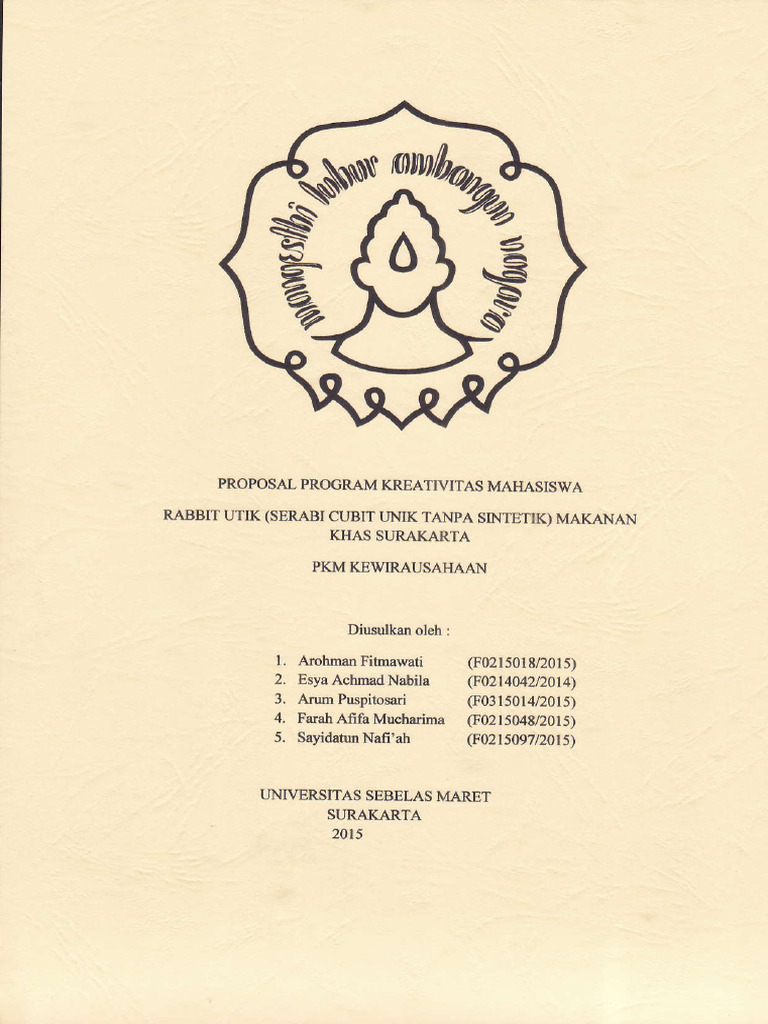 Contoh Proposal Makanan Khas Daerah Indonesia | PDF Contoh Proposal Makanan Khas Daerah Indonesia | PDF