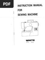 Lervia kh4000 Machine Manual | PDF | Sewing Machine | Sewing