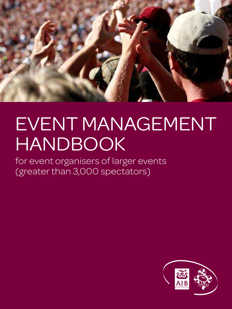 Event Management Handbook for Organizers | PDF | Risk | Risk Assessment