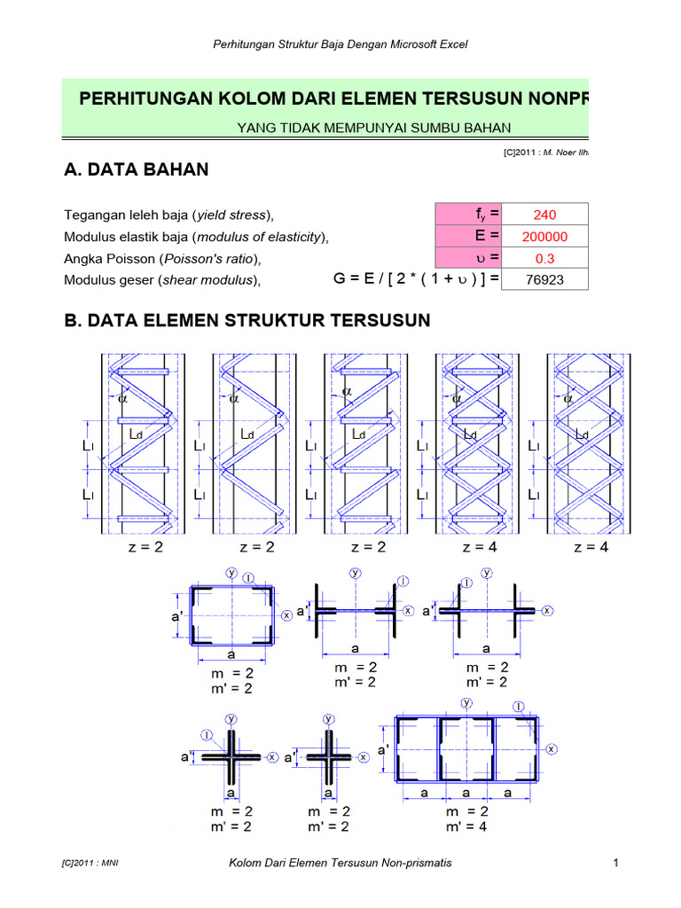 02 Perhitungan Kolom | PDF | Sains & Matematika