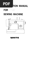 Lervia kh4000 Machine Manual | PDF | Sewing Machine | Sewing