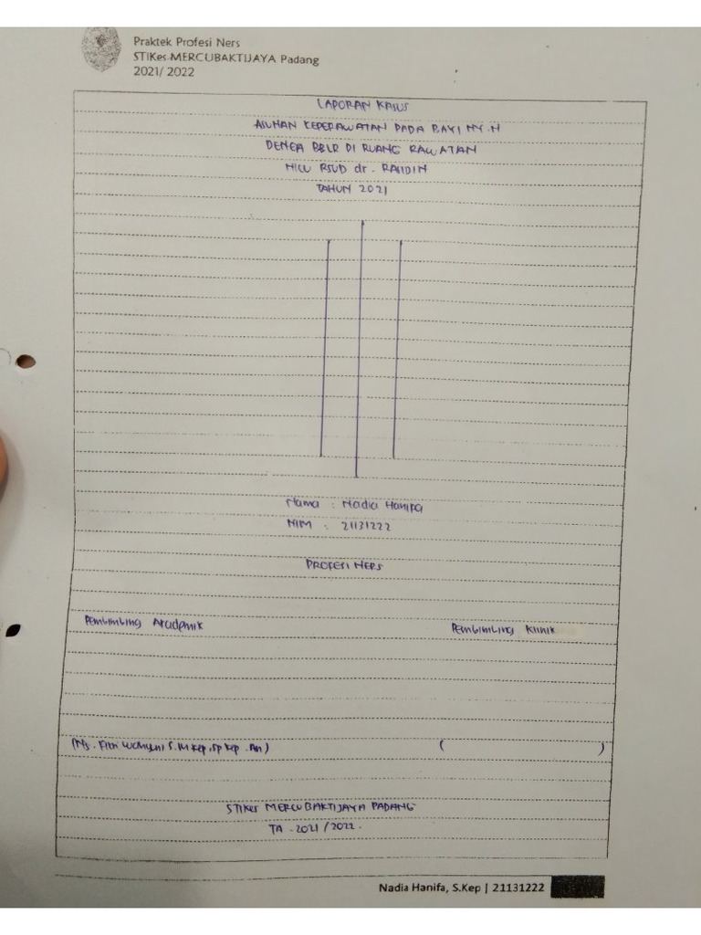 LK BBLR Nadia Hanifa - 21131222 | PDF