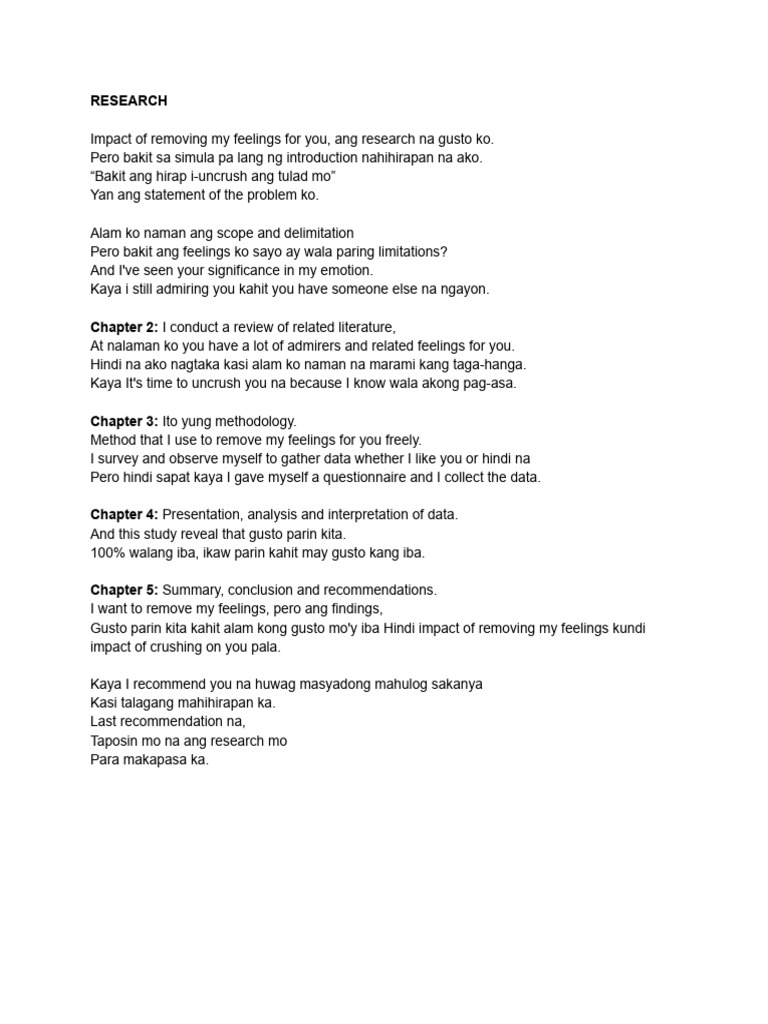 Research Chapter 1-5 | PDF