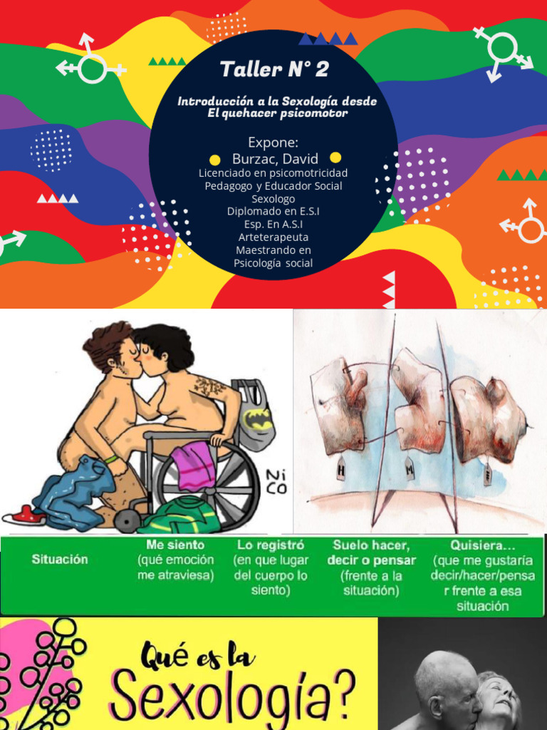 Burzac-David - Taller2 - Sexualidades, Erotismo y Psicomotricidad | PDF