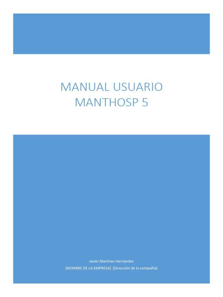 Manual Completo MH5_V2 | PDF