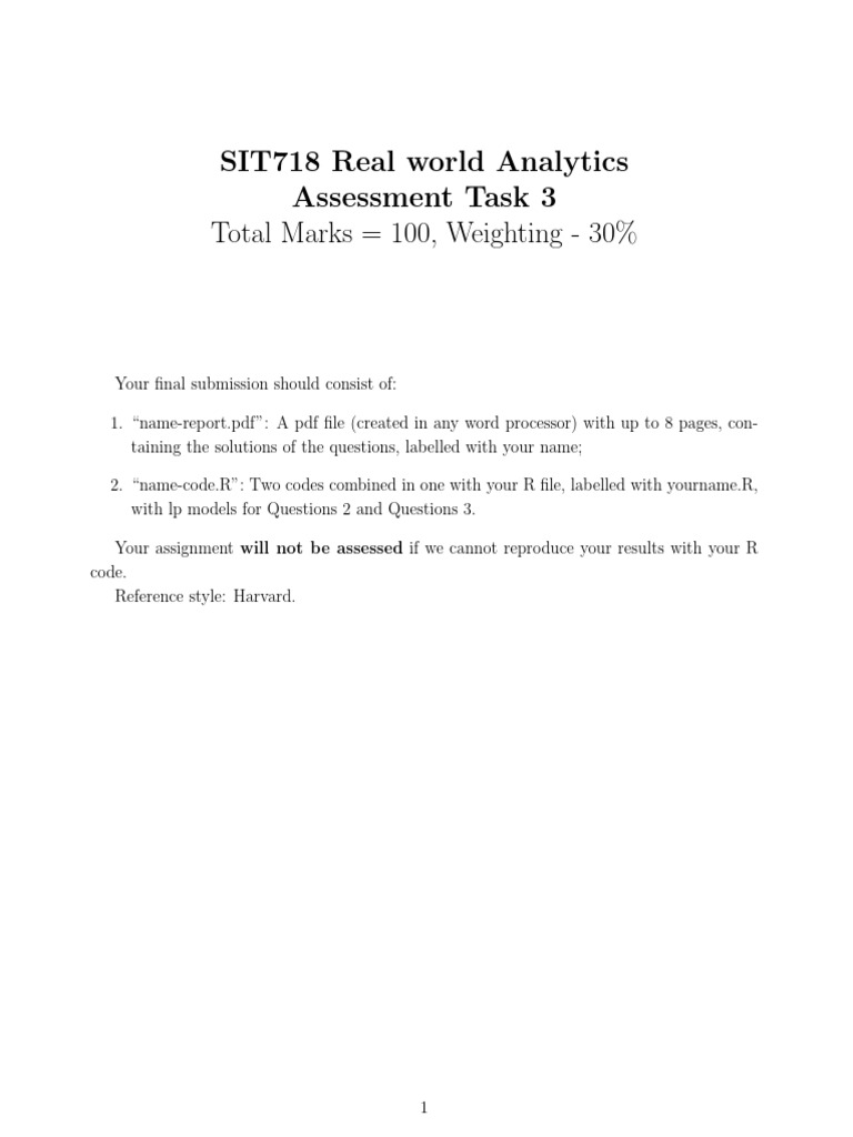 Assignment3 T2 20 | PDF