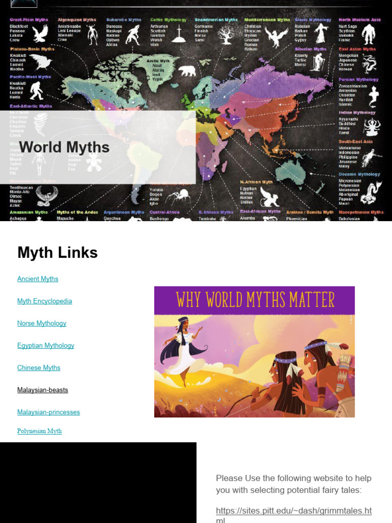 World Myths & Fairy Tales | PDF | Social Science