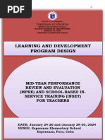 Sample School-Based INSET Plan | PDF | Educational Assessment | Learning