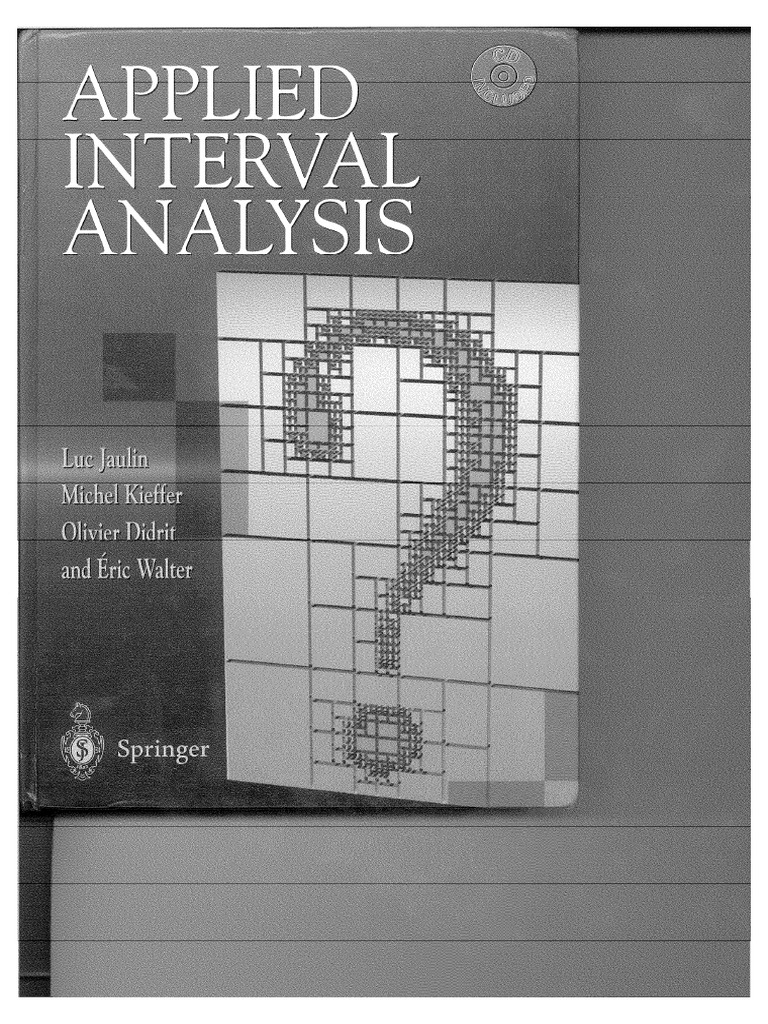 Jaulin - Applied Interval Analysis | PDF