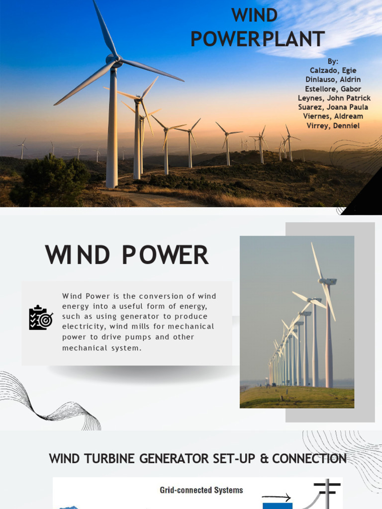 Wind Powerplant and Powerplant Economics | PDF | Wind Turbine | Power Station