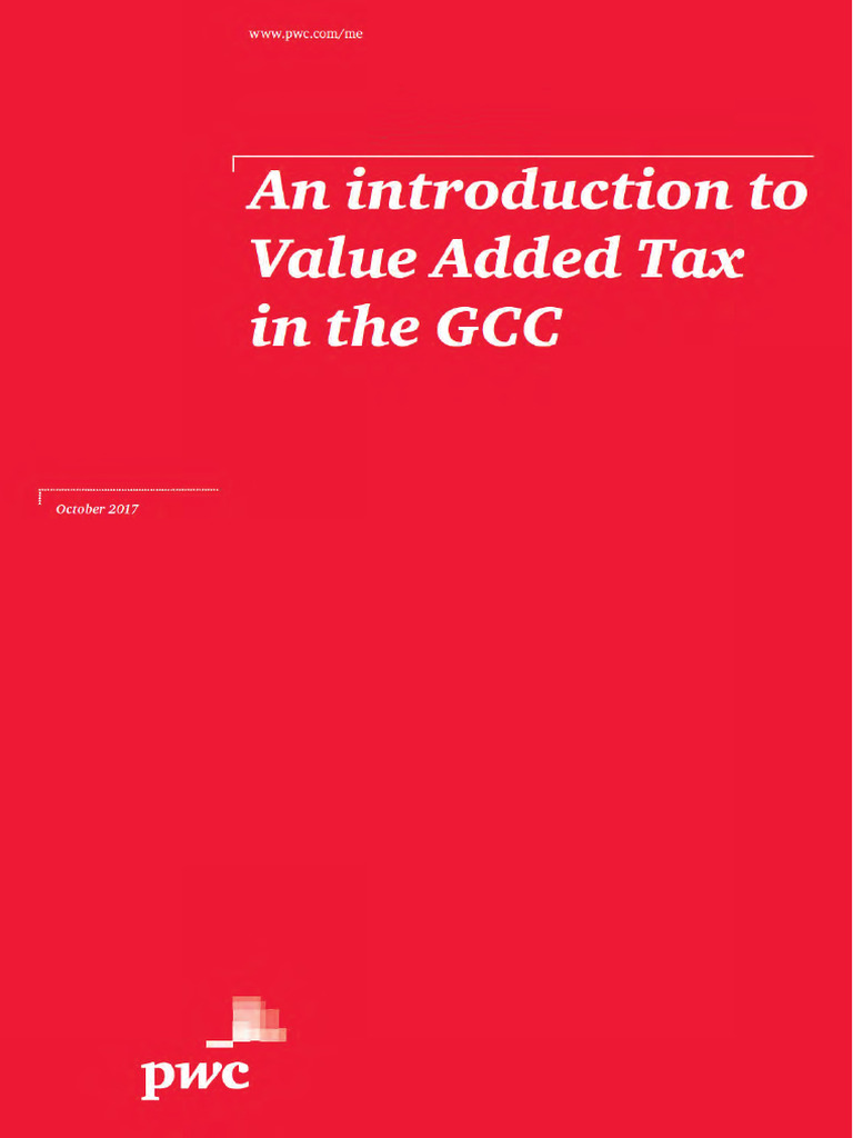 Introduction Vat GCC PWC | PDF Introduction Vat GCC PWC | PDF