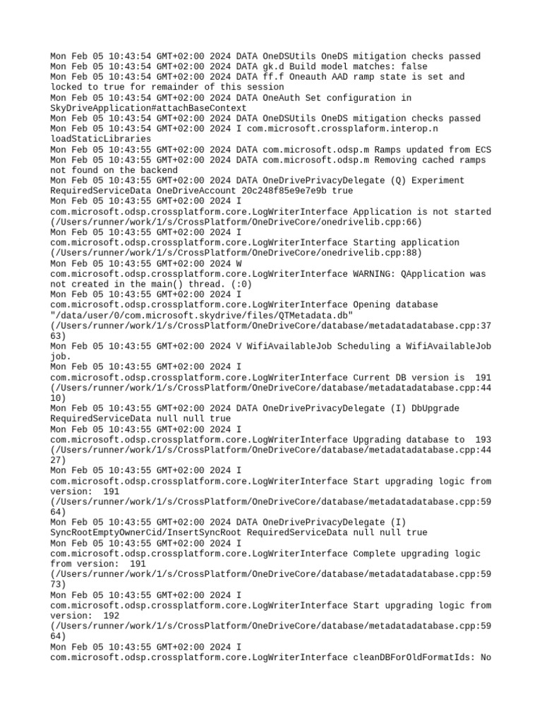 Current Log | PDF | Databases | Computer File