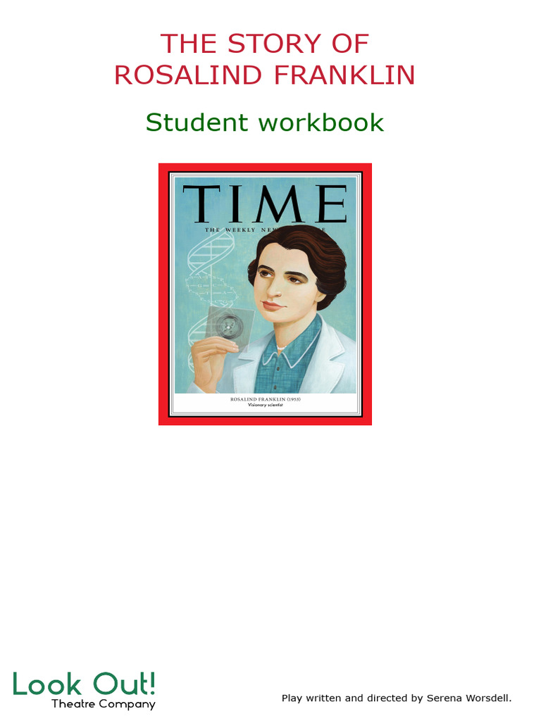 The Story of Rosalind Franklin Workbook | PDF | James Watson | Francis ...