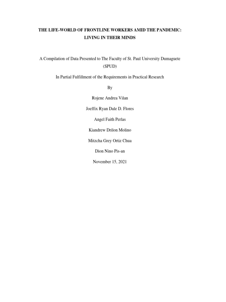 Practical Research; Compilation Output | PDF
