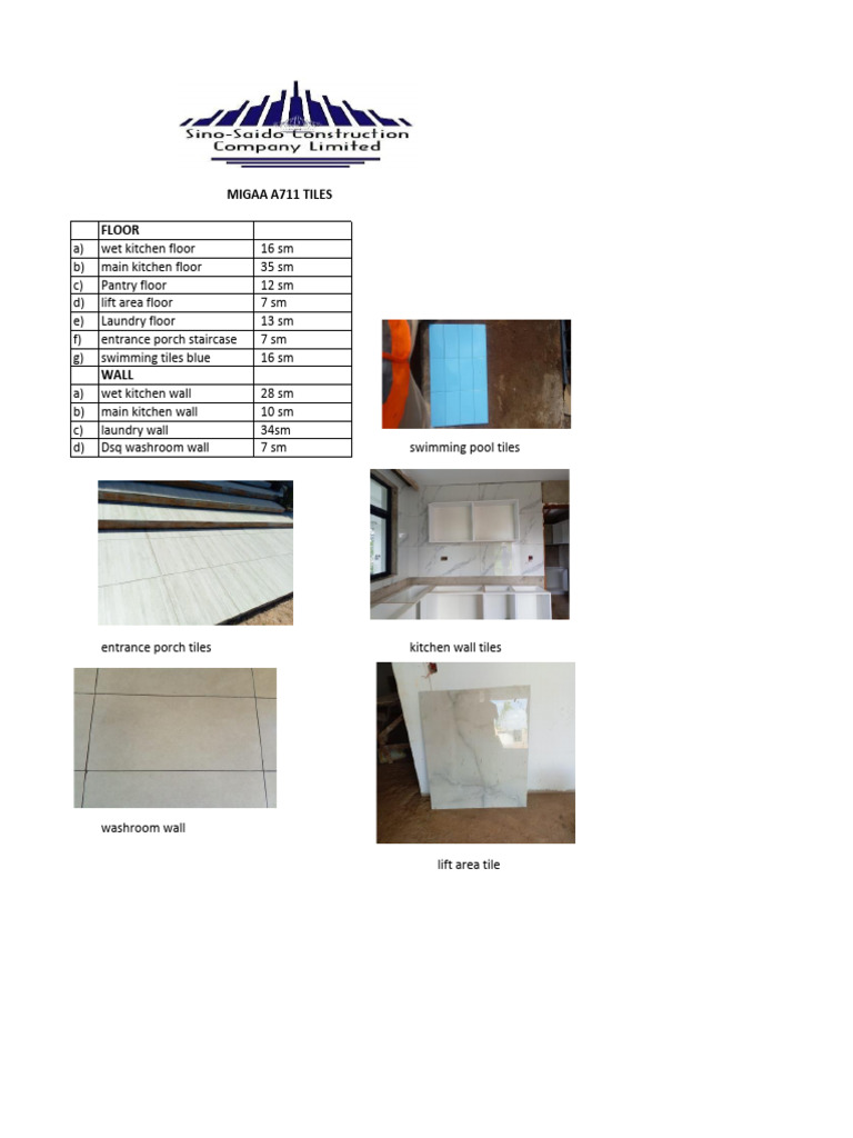 Migaa A711 TILES. | PDF | Home & Garden