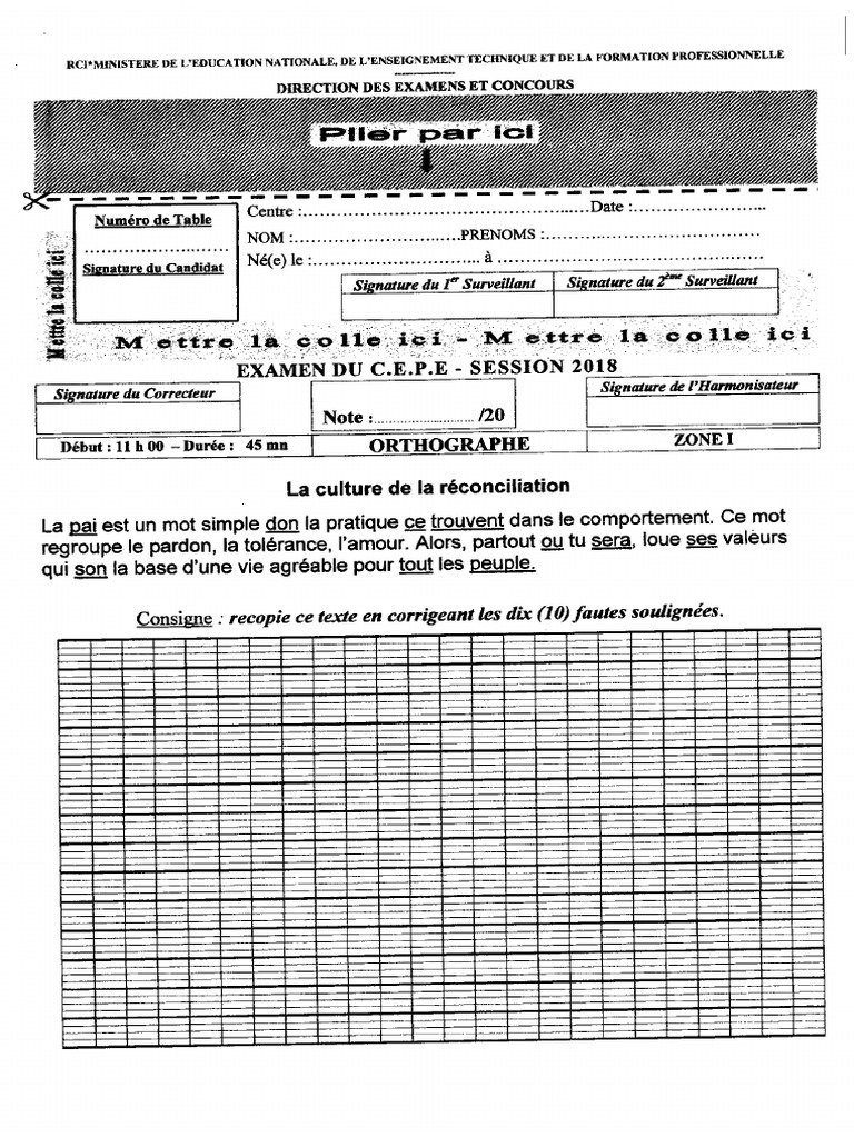Cepe Zone1 Orth 2018 | PDF