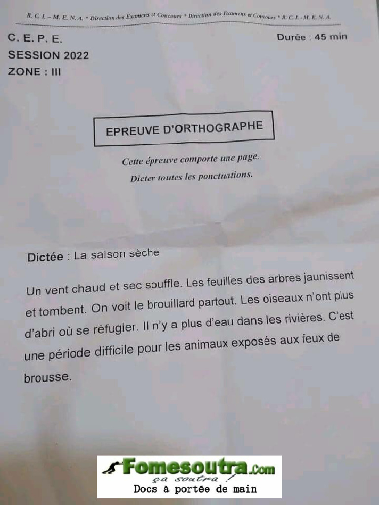 Orthographe Zone3 | PDF