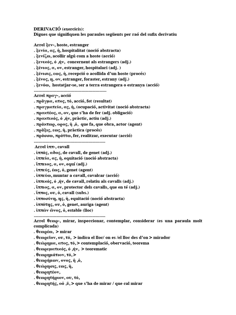 4-Derivacio Exercici | PDF