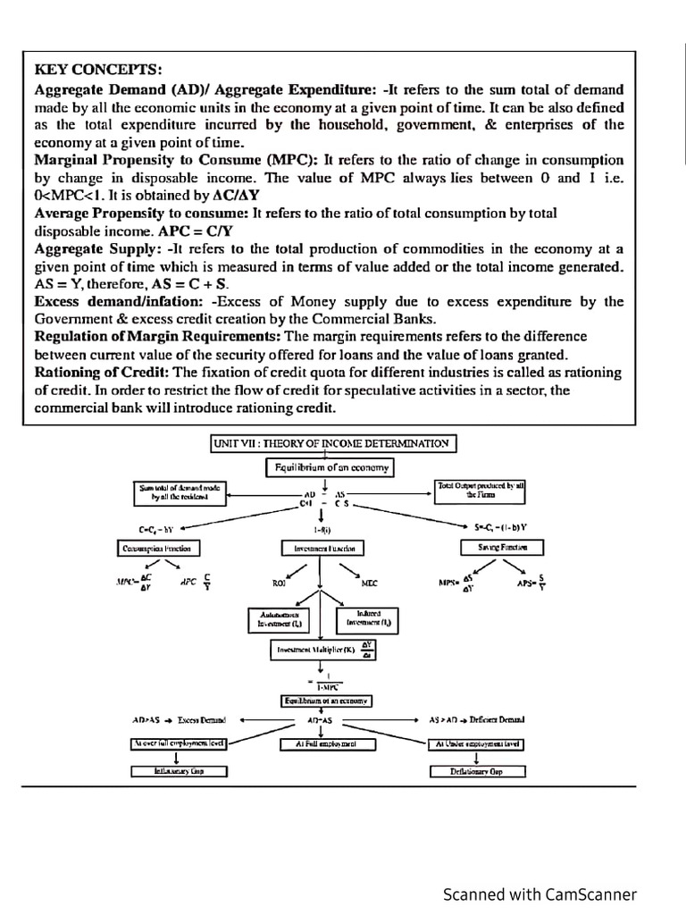 Ahps 12 Economics Chapter 12 Theory of Income and Employment | PDF