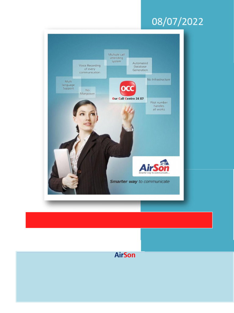 AirSon Telecom Solutions Overview | PDF | Computers