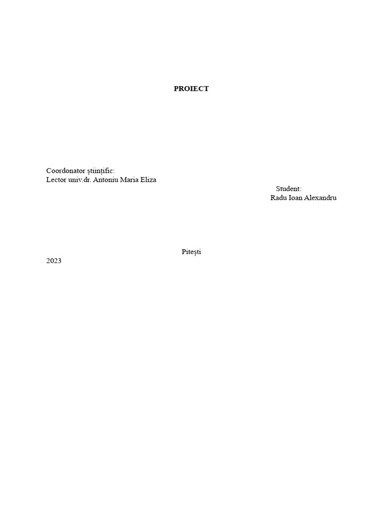 PROIECT Jeff Bezos | PDF