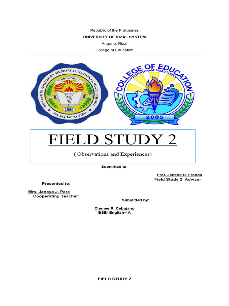Fs2 Activities | PDF